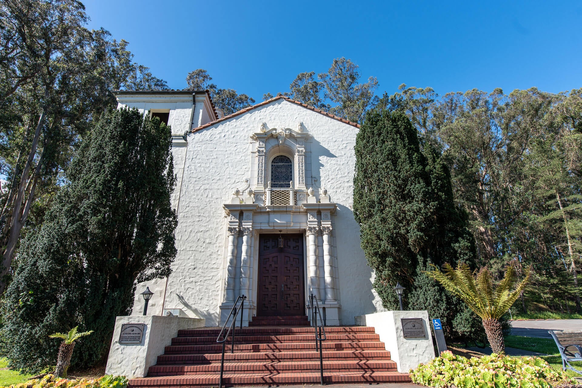 Presidio Chapel: Historic Elegance Overlooking San Francisco, CA